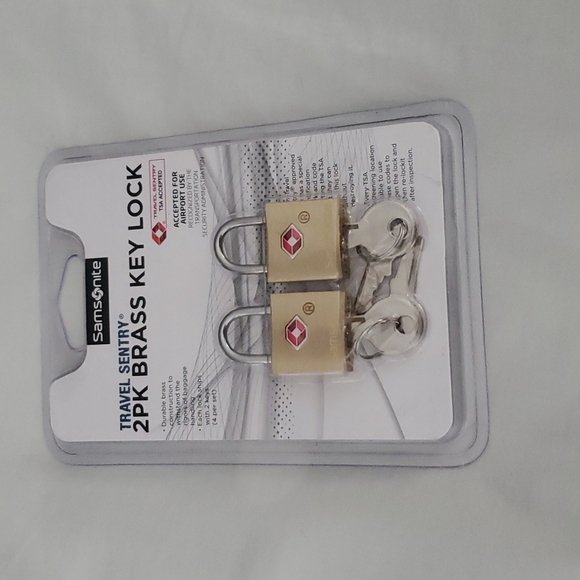 Samsonite | Other | New Samsonite 2 Pack Key Lock | Poshmark